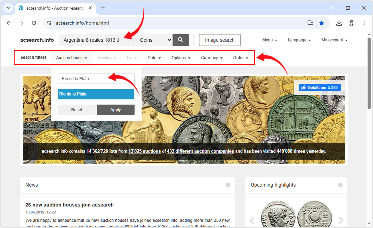 Río de la Plata en Acsearch – Río de La Plata